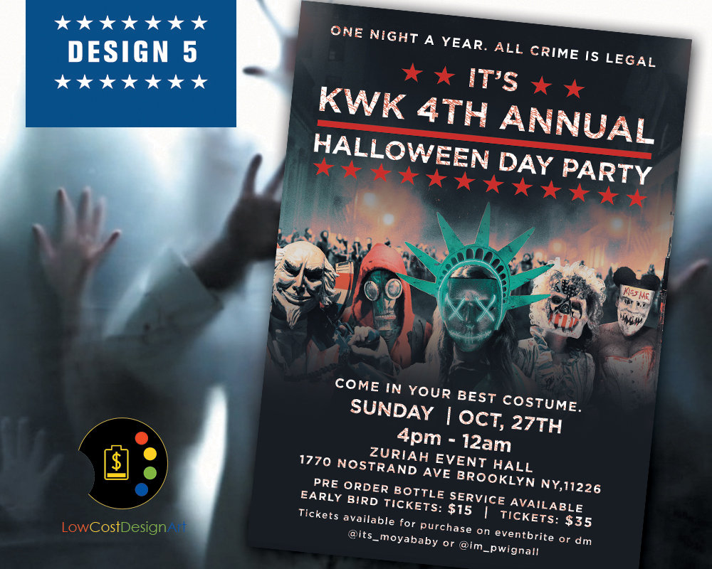 The Purge Invitation, the Purge Birthday Invitation, the Purge Election ...