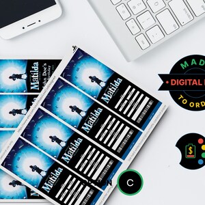 MATILDA Broadway Musical Ticket, MATILDA the Musical Broadway ...