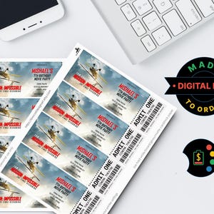 MISSION IMPOSSIBLE the Final RECKONING Invitation, Mission Impossible ...