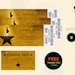 HAMILTON Broadway Musical Ticket, HAMILTON Broadway Musical Invitation ...