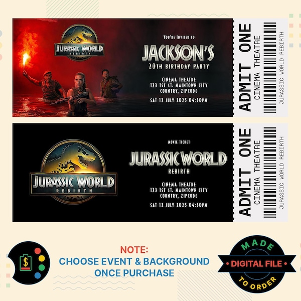 Jurassic World Rebirth Distortus Rex - Etsy Canada