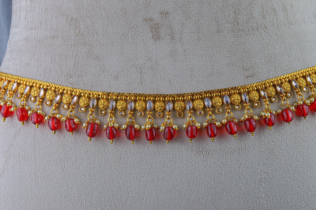 Red Gold Belly Chain, Copper Waist Belt, Body Chain Jewelry, Bridesmaid ...