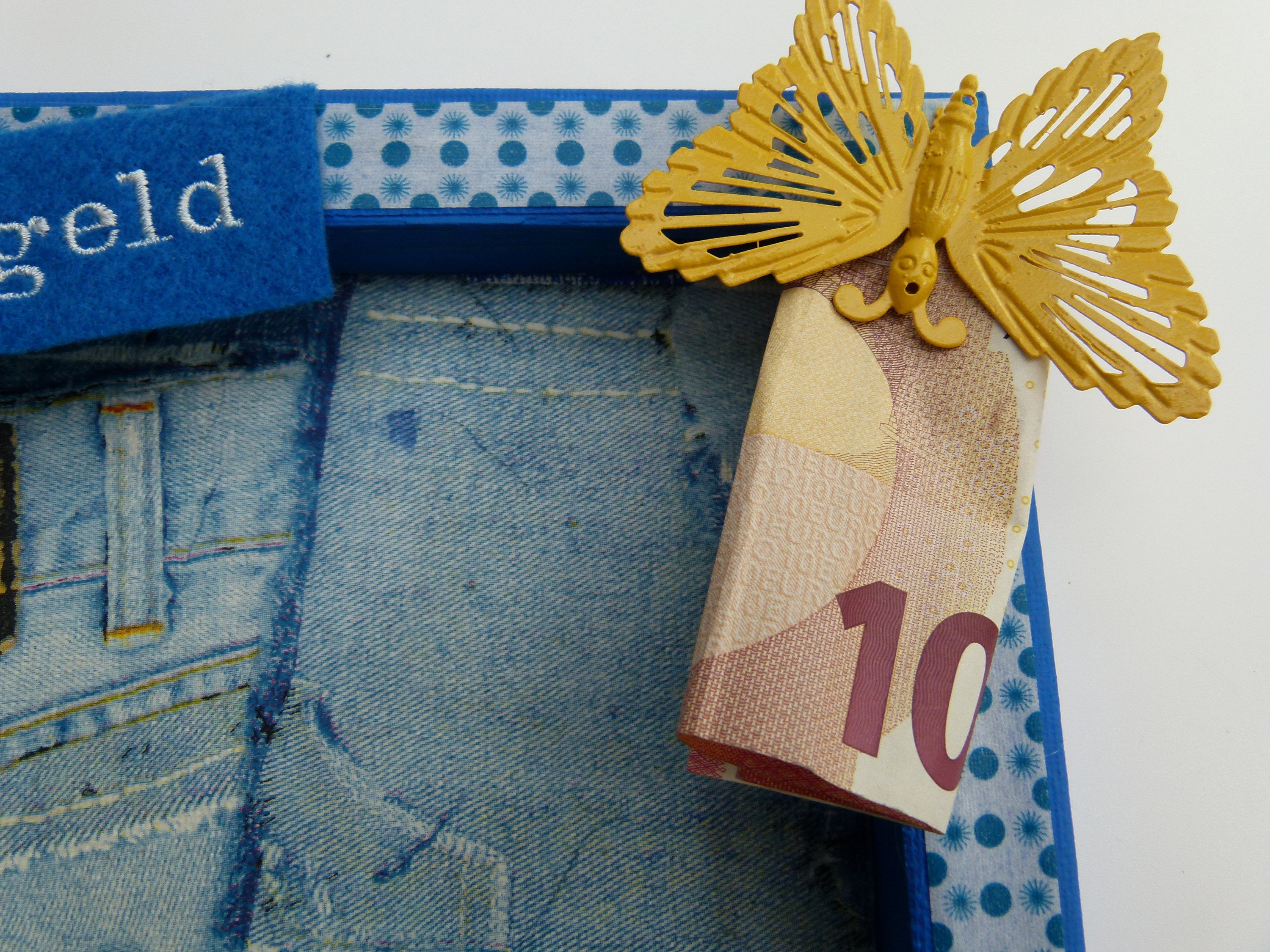 Geldgeschenk Taschengeld Geldbörse Keilrahmen - Etsy.de