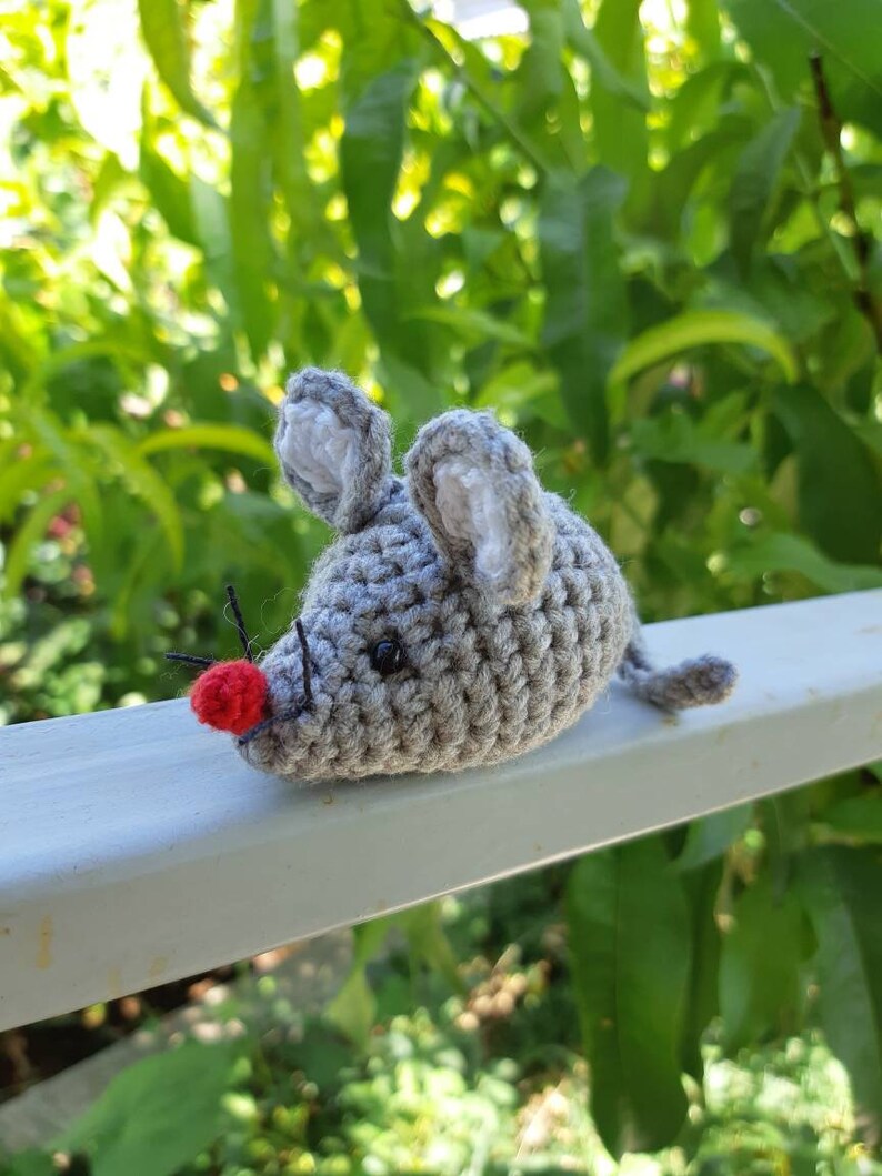 FREE Crochet Mouse pattern Easy to follow mouse PDF pattern | Etsy