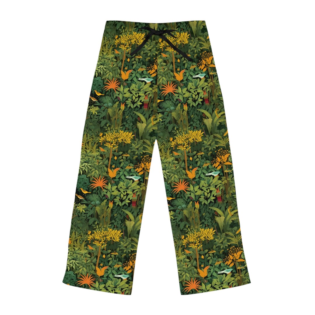 Botanical Symphony Pajama Pants: A Sleepwear Symphony of - Etsy