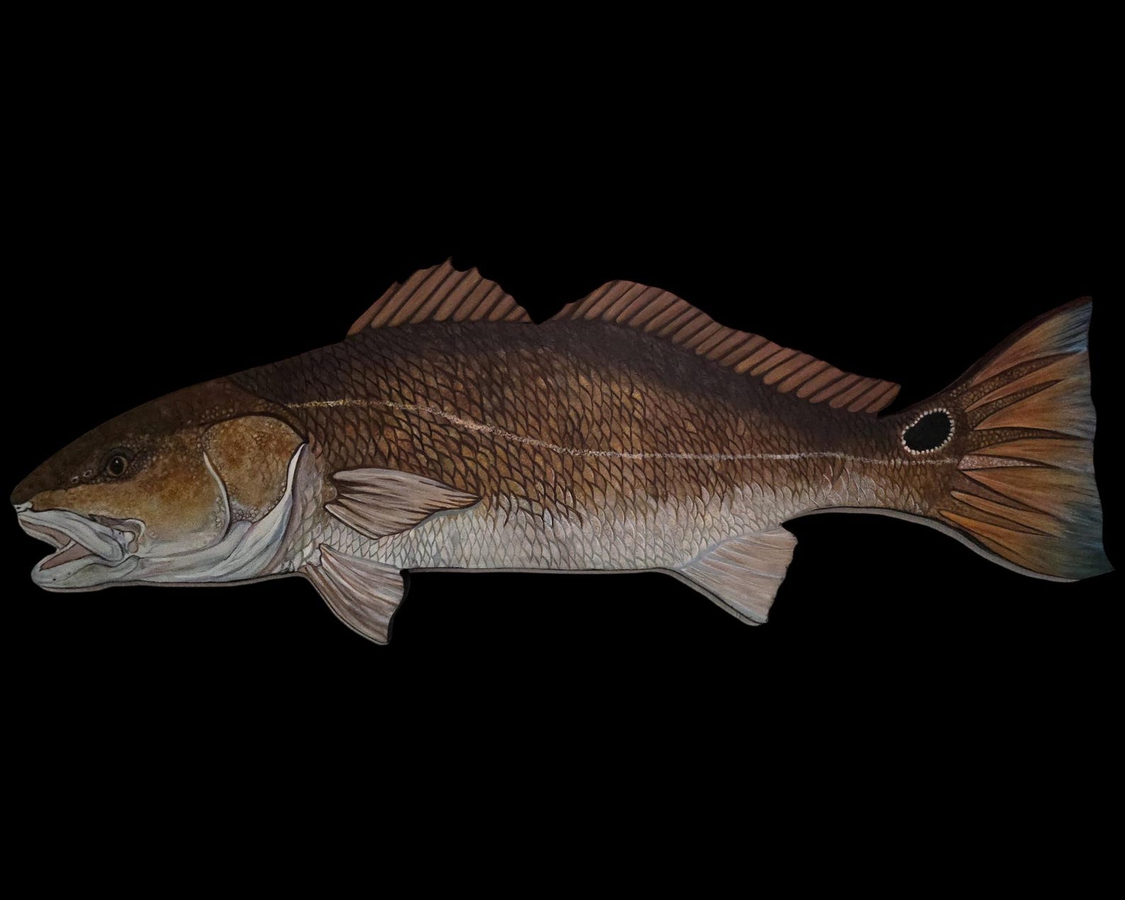Redfish, Wood Art, Redfish Replica - Etsy