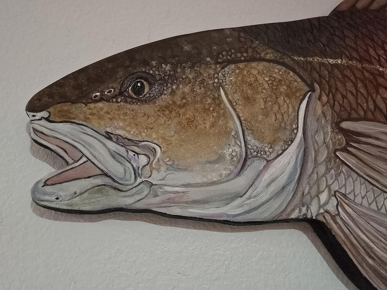 Redfish, Wood Art, Redfish Replica - Etsy