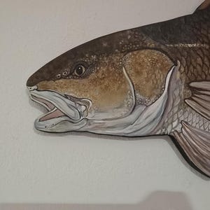 Redfish, Wood Art, Redfish Replica - Etsy
