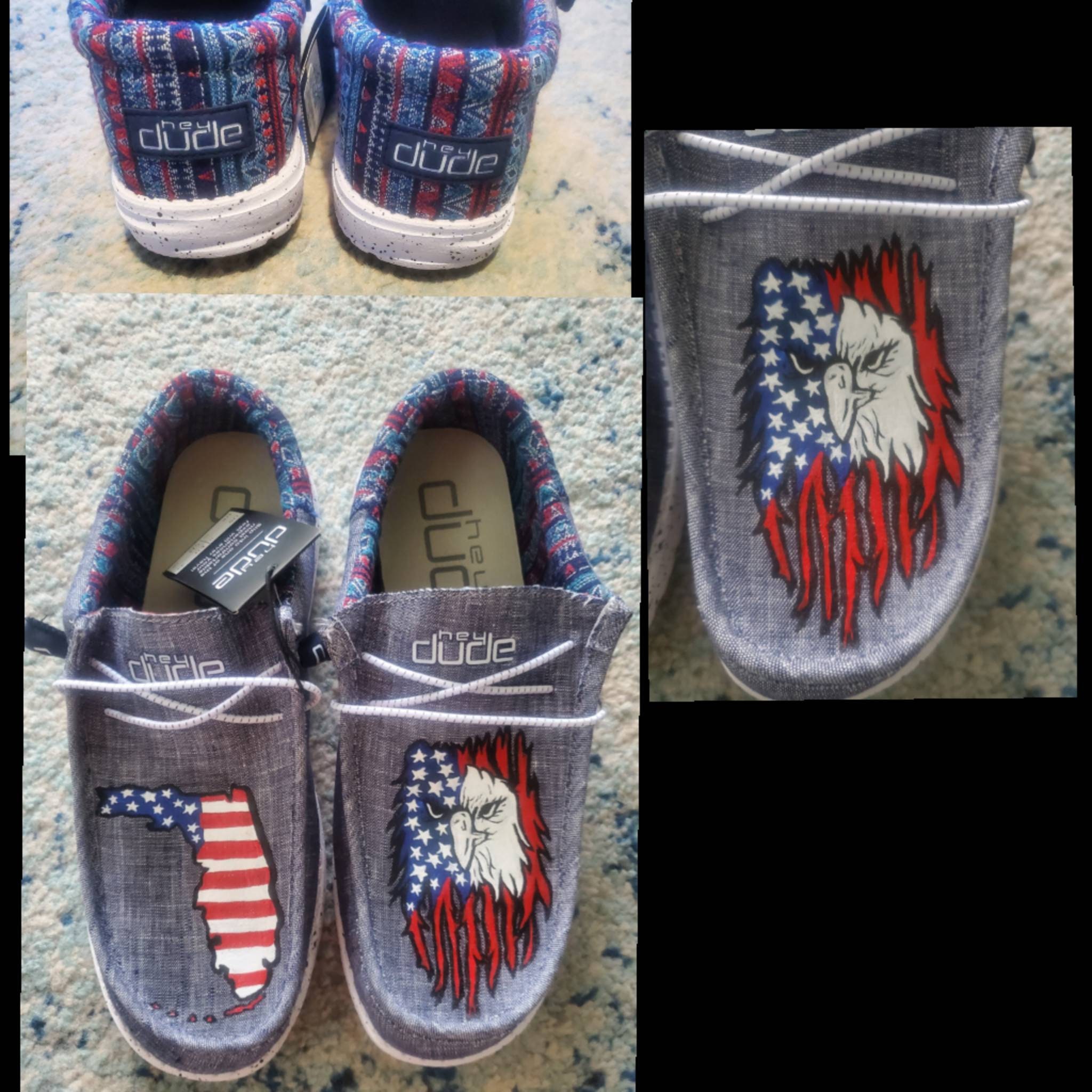 Custom Hey Dude Shoes - Etsy