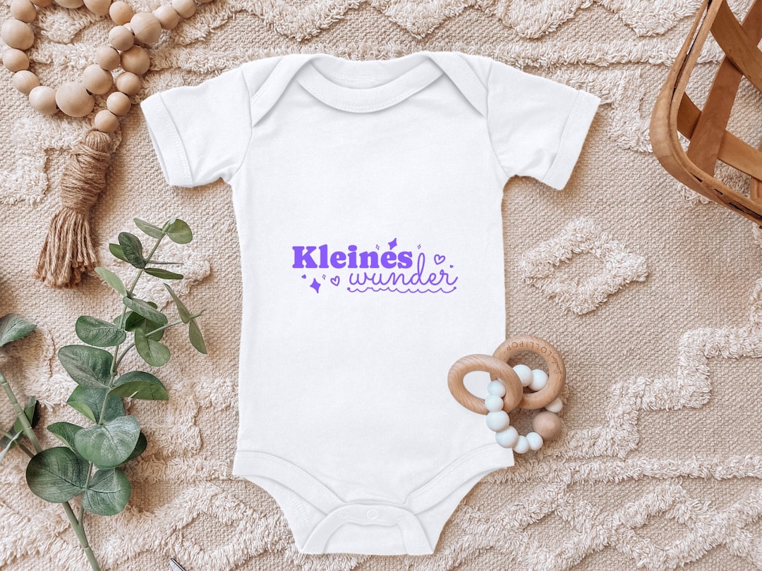 Baby Body "our Little Miracle" Saying Gift for Birth for Birthday for ...