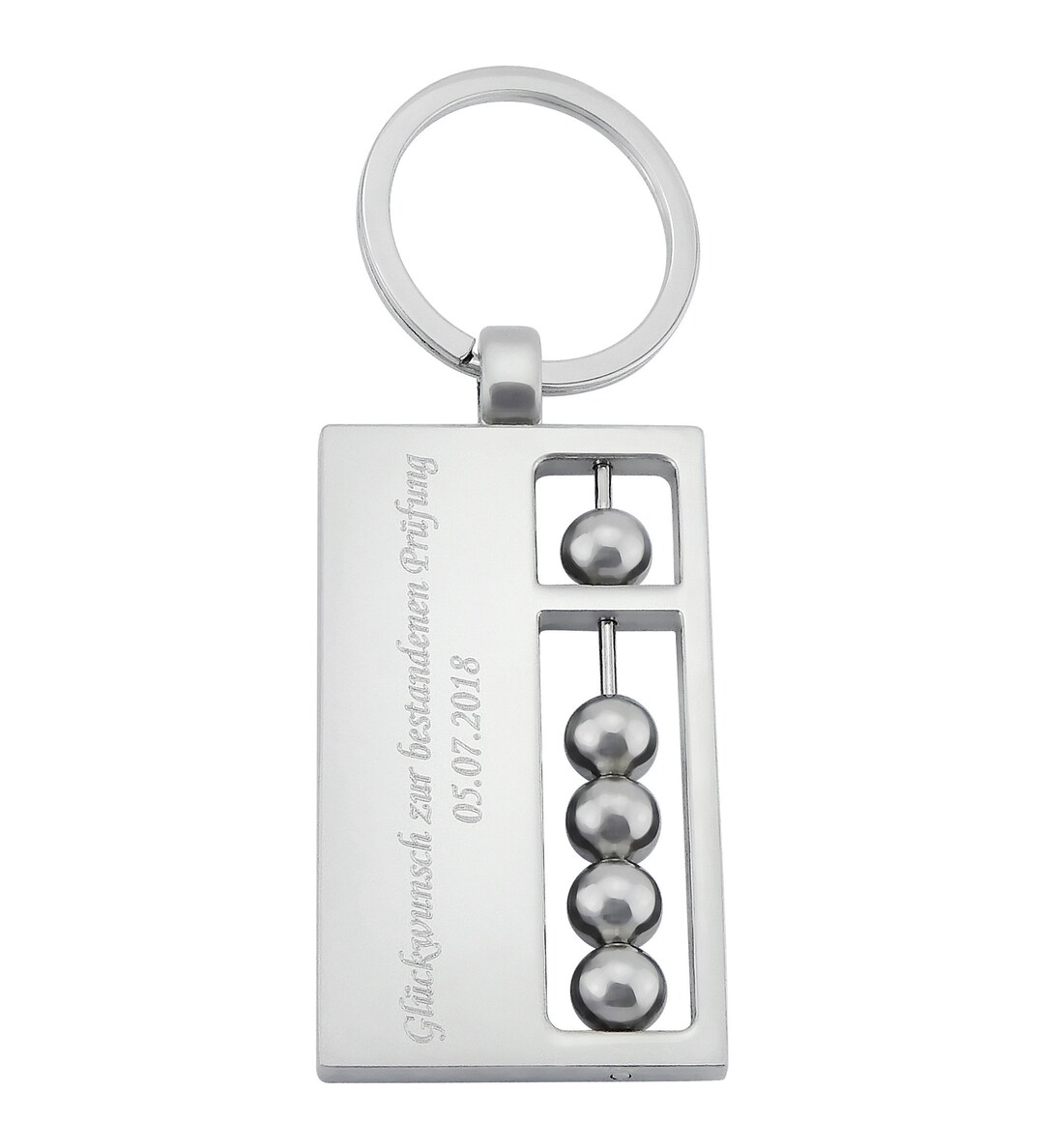 Personalized Keychain With Engraving Slide Rule Zinc Alloy Personalized ...