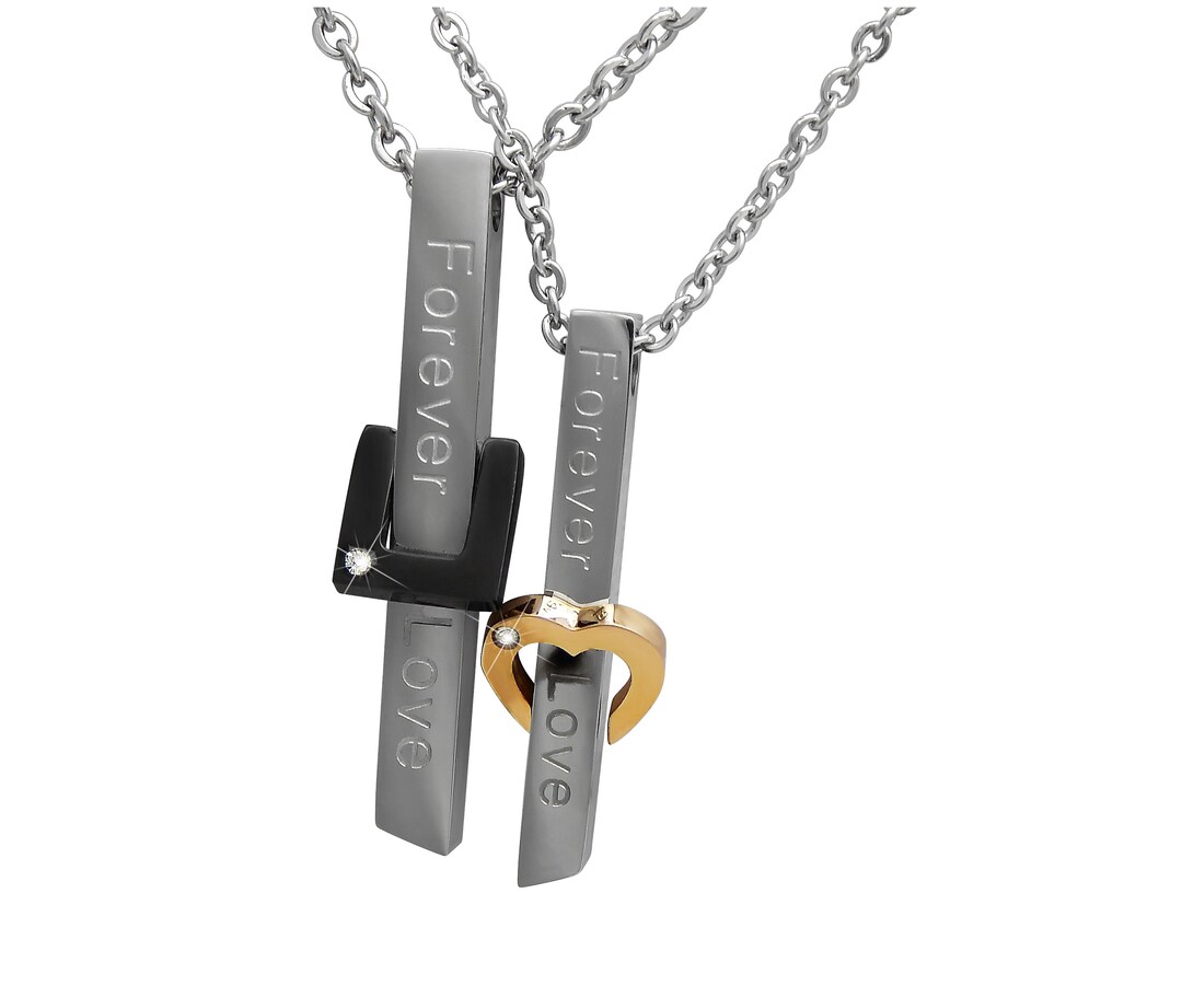 Personalized Necklaces With Engraving Partner Necklaces Made of ...