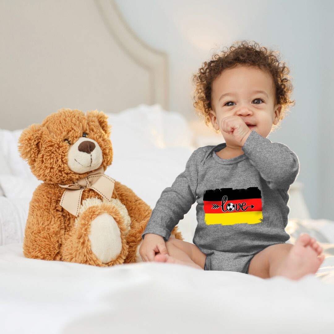 Baby Body fußball Liebe Deutschland Flagge - Etsy