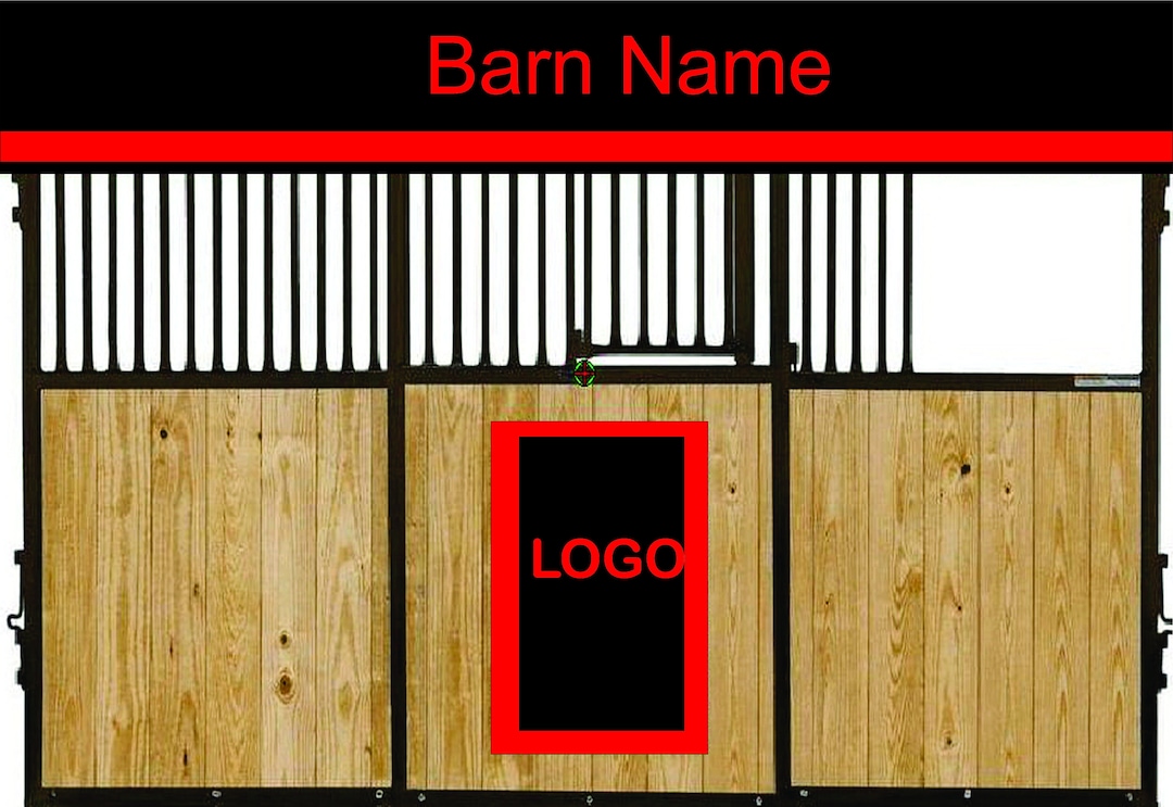 Horse Stall Valance & Bandage Sling: Equestrian Banner Decor - Etsy