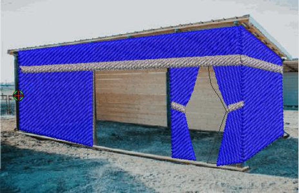 Horse Stall Show Drapes Custom Made for You - Etsy