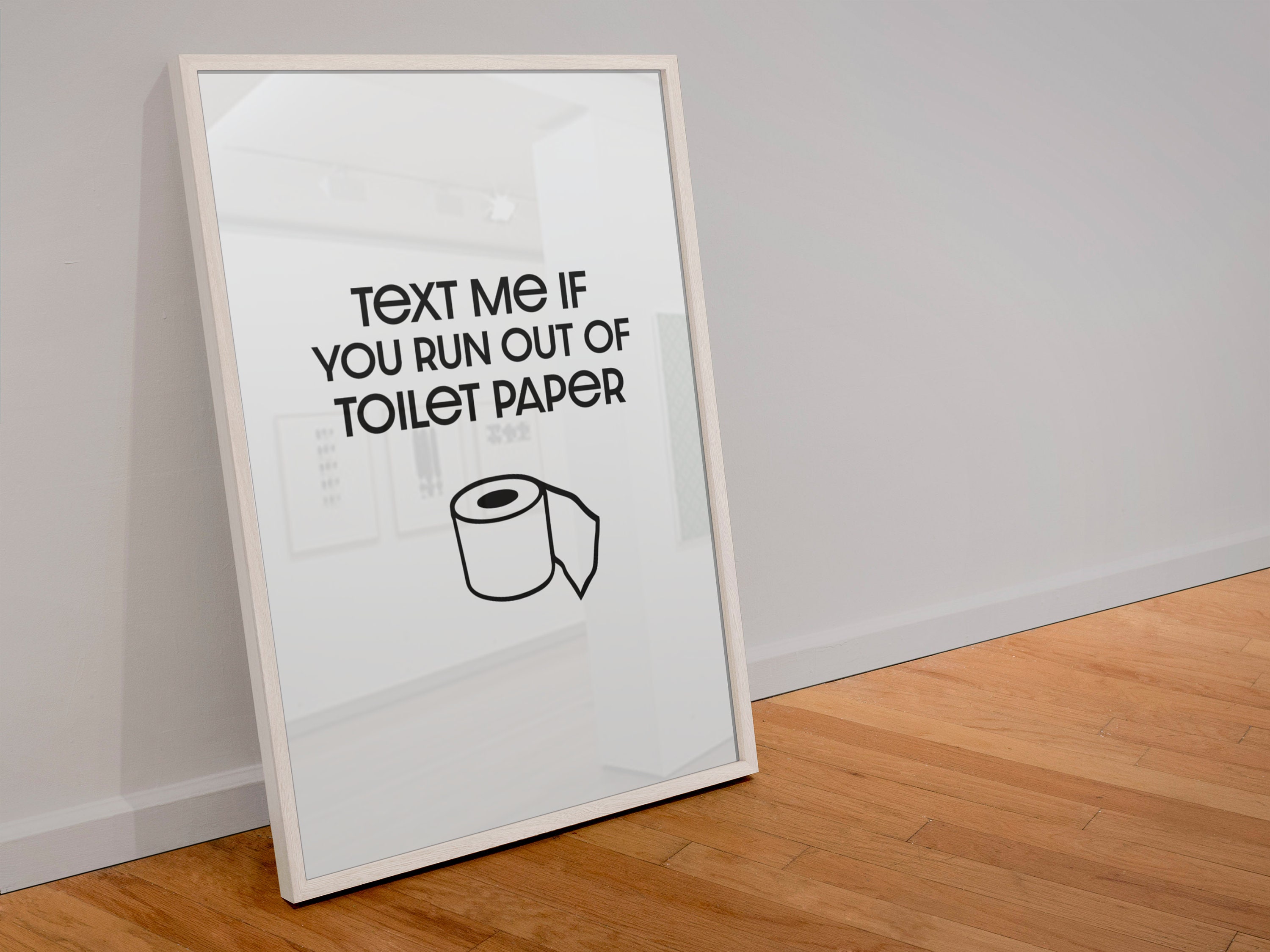 Text Me If You Run Out Of Toilet Paper Bathroom Wood Sign Handmade text-me-if-you-run-out-of-toilet-paper-bathroom-wood-sign-handmade
