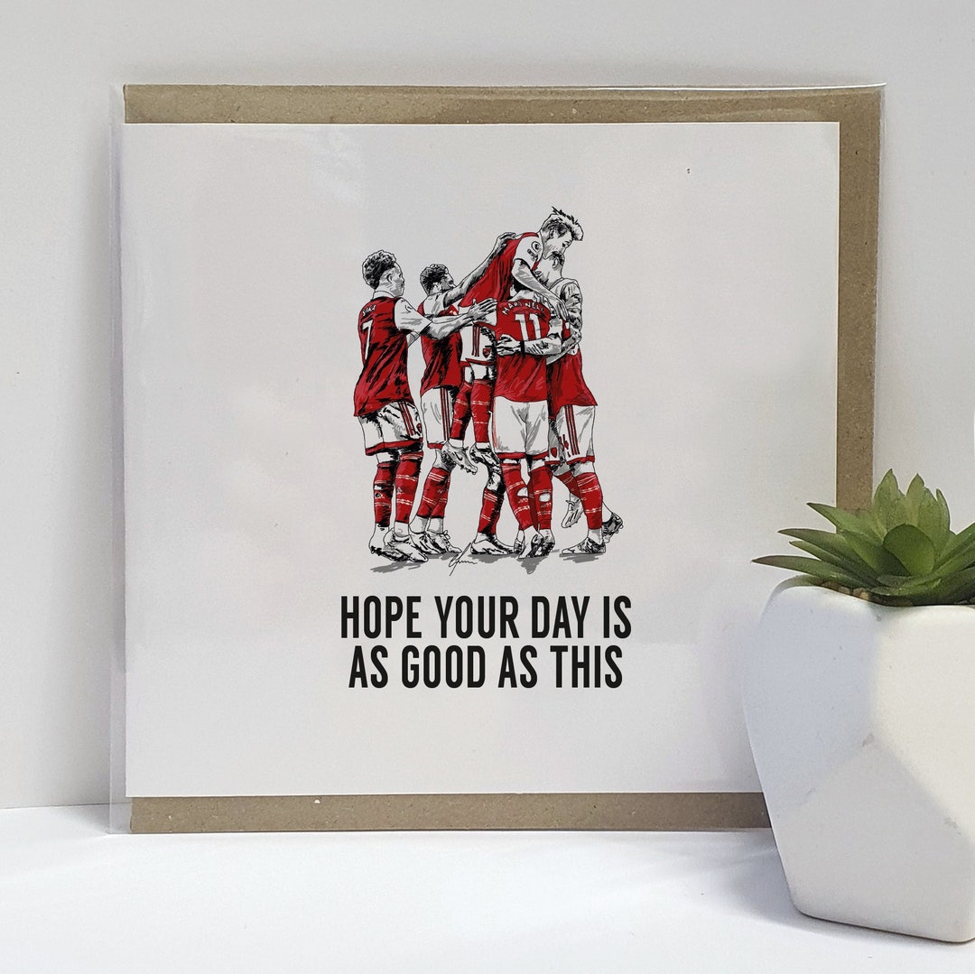 Arsenal Football Club | Greetings Card & Print | Team Celebration ...