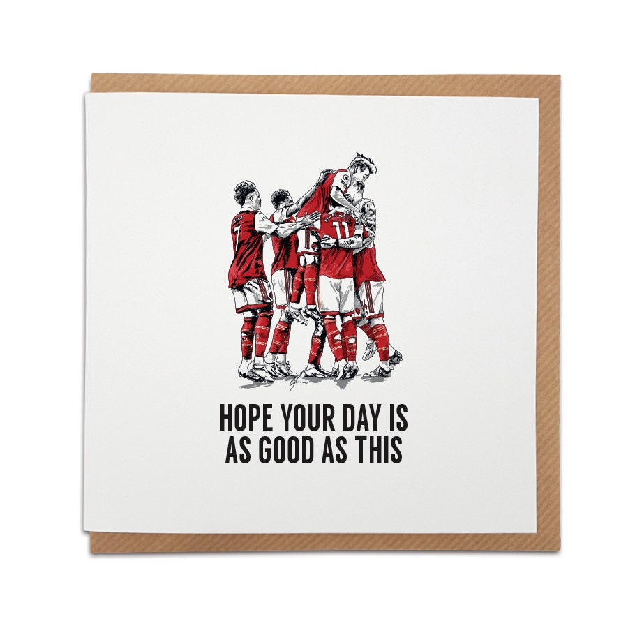 Arsenal Football Club | Greetings Card & Print | Team Celebration ...