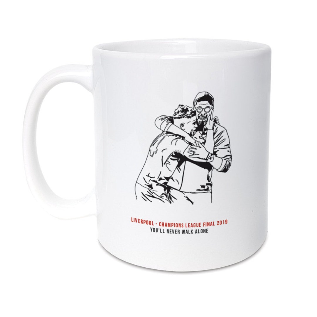 Jurgen Klopp Jordan Henderson Cuddle Liverpool Champions League Final ...