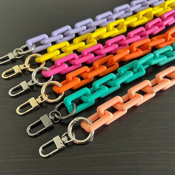 Acrylic Chain Strap - Etsy