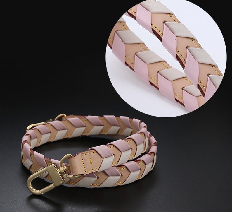 2.2cm Full Grain Braided Leather Purse Strap Shoulder Handbag - Etsy