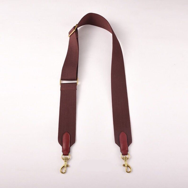 2 Inch/ 5cm Canvas Leather Shoulder Bag Strap Crossbody - Etsy