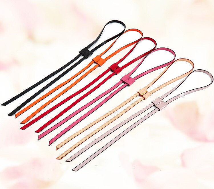 Leather Drawstring Pouch Pull String Cinch Purse Strap for - Etsy