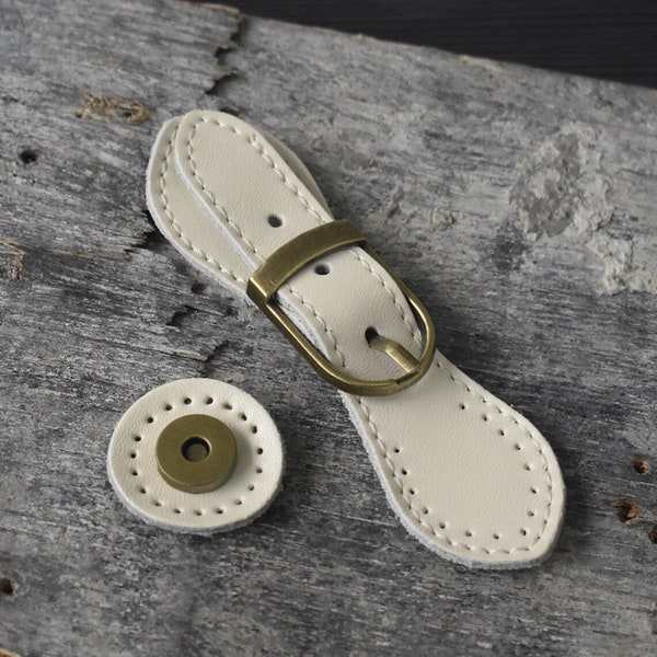 Leather Snap Clip - Etsy