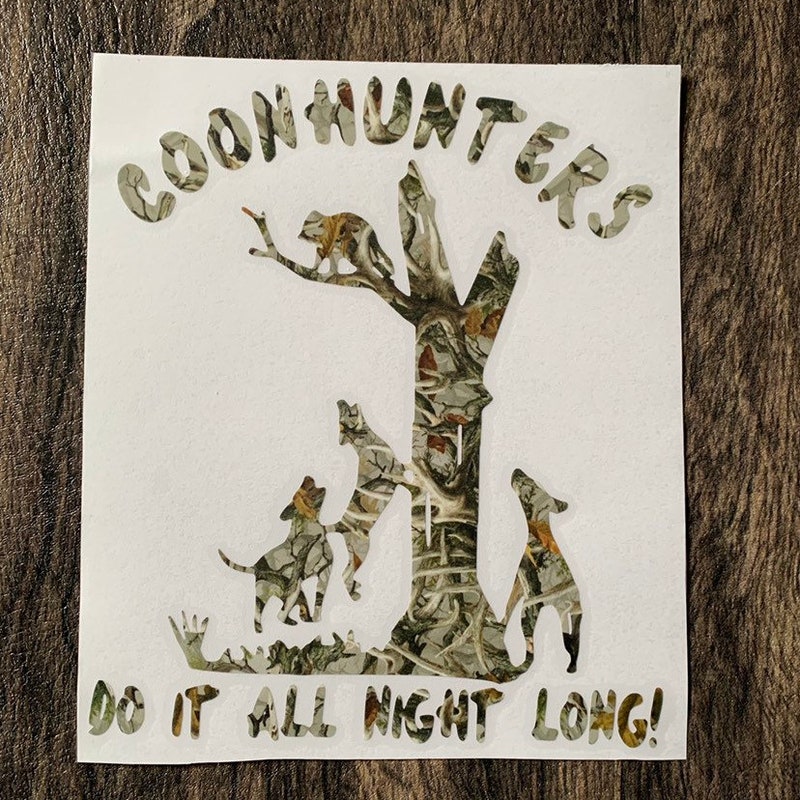 Coon Hunting Svg - Etsy
