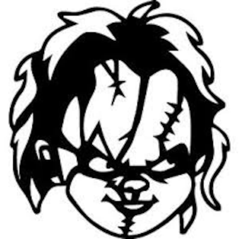 Chucky Doll Decal - Etsy