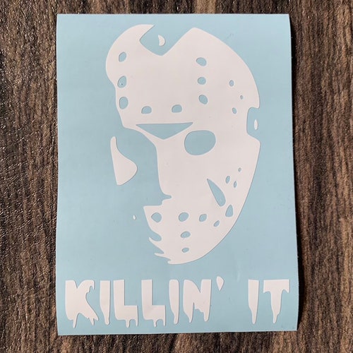 Jason Voorhees Decal Sticker Friday the 13th Decal for Car - Etsy