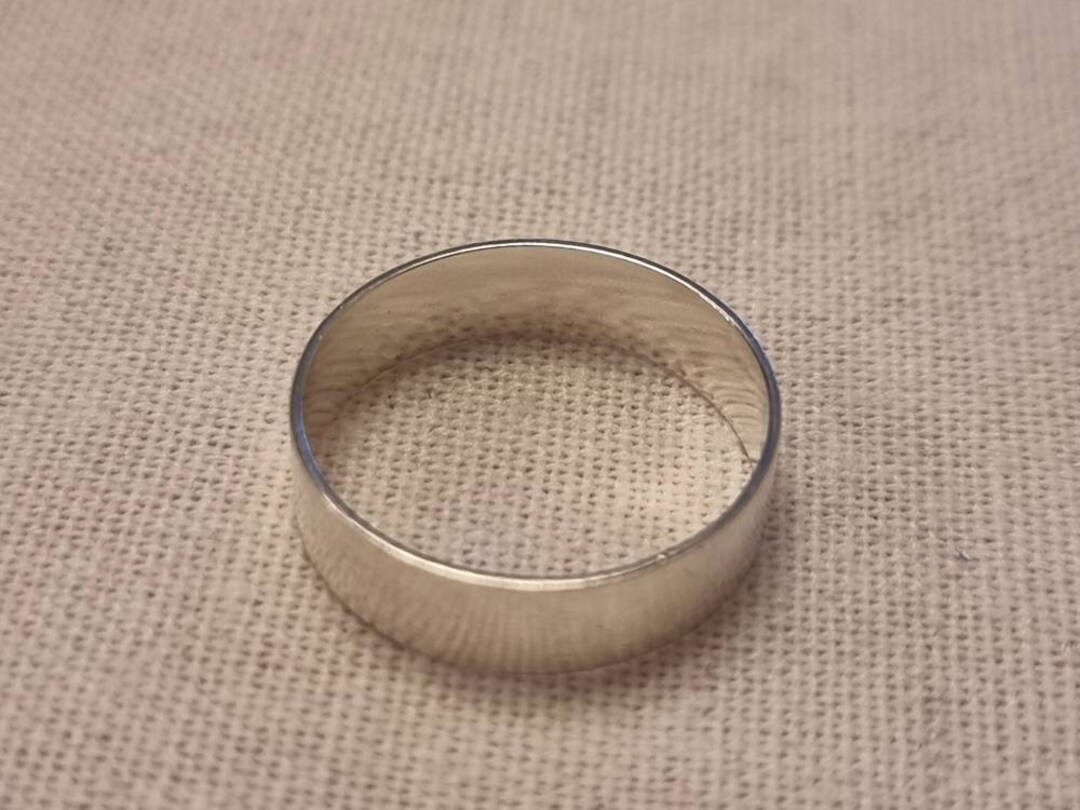 6mm Sterling Silver Ring Core Liner for Wood and Resin Ring Turning - Etsy