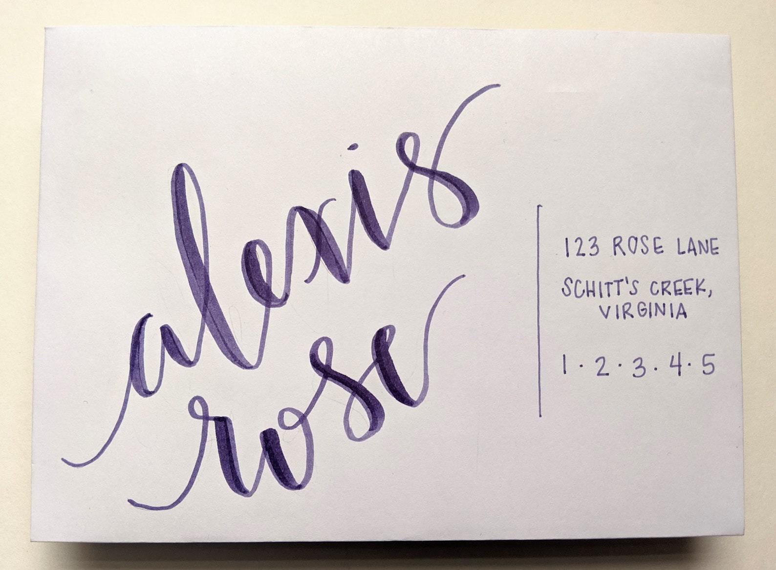 Hand Addressed Envelopes | Hand Lettered Envelope Addressing - Etsy