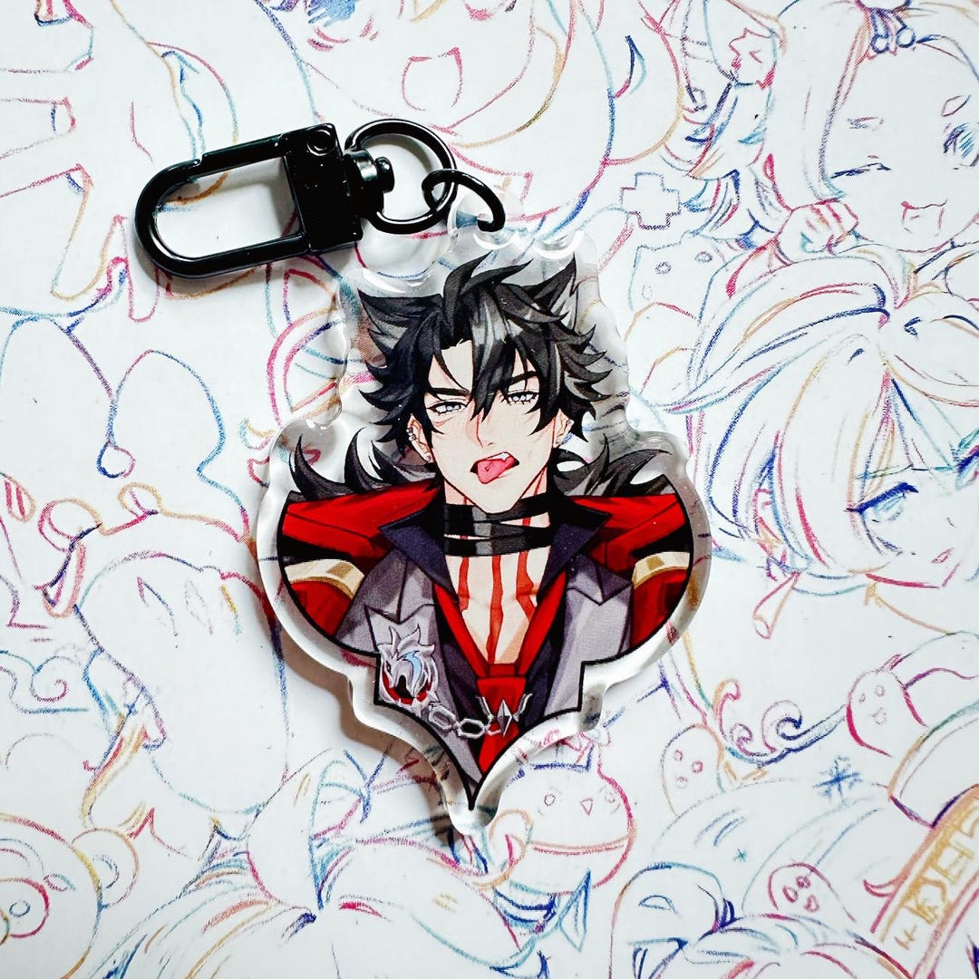 Wrio Acrylic Keychain - Etsy