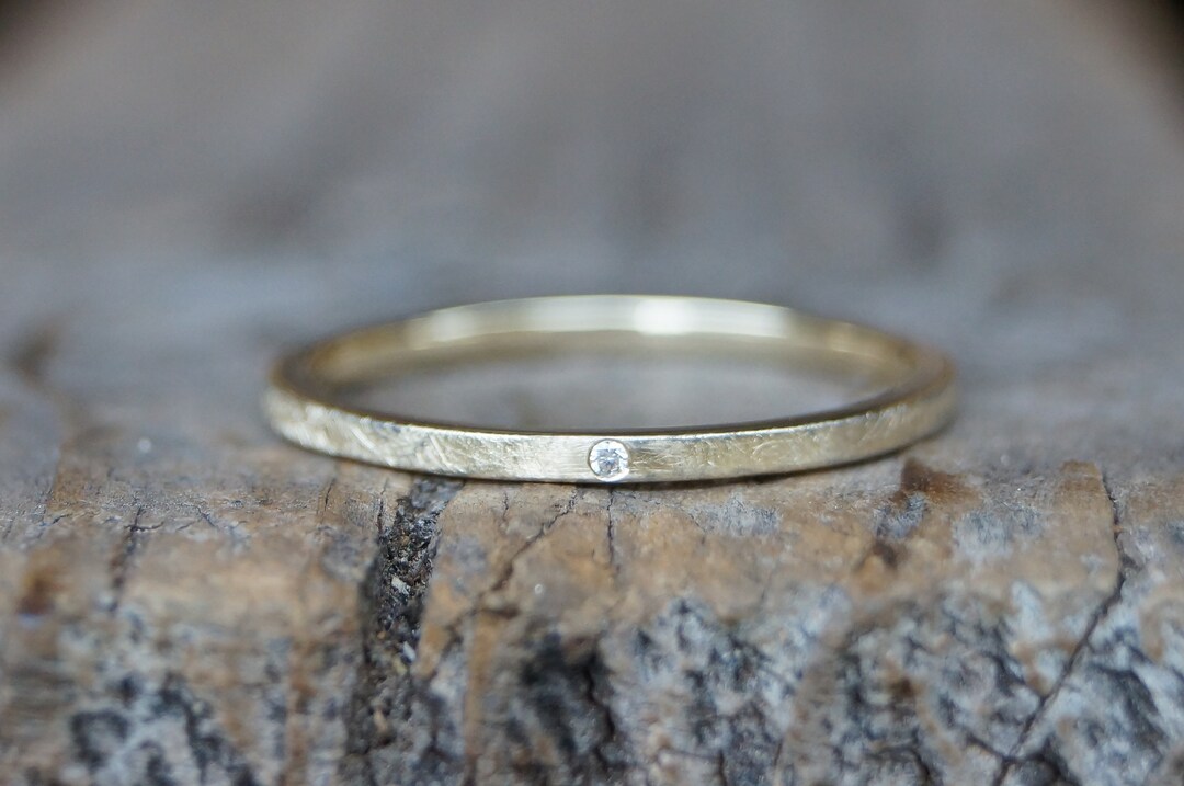 Partner Ring endless, Single Wedding Ring, Insertion Ring, Stacking ...