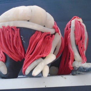 Skinless Frog Figure, Fantasy Polyclay Taxidermy Statue, Great for ...