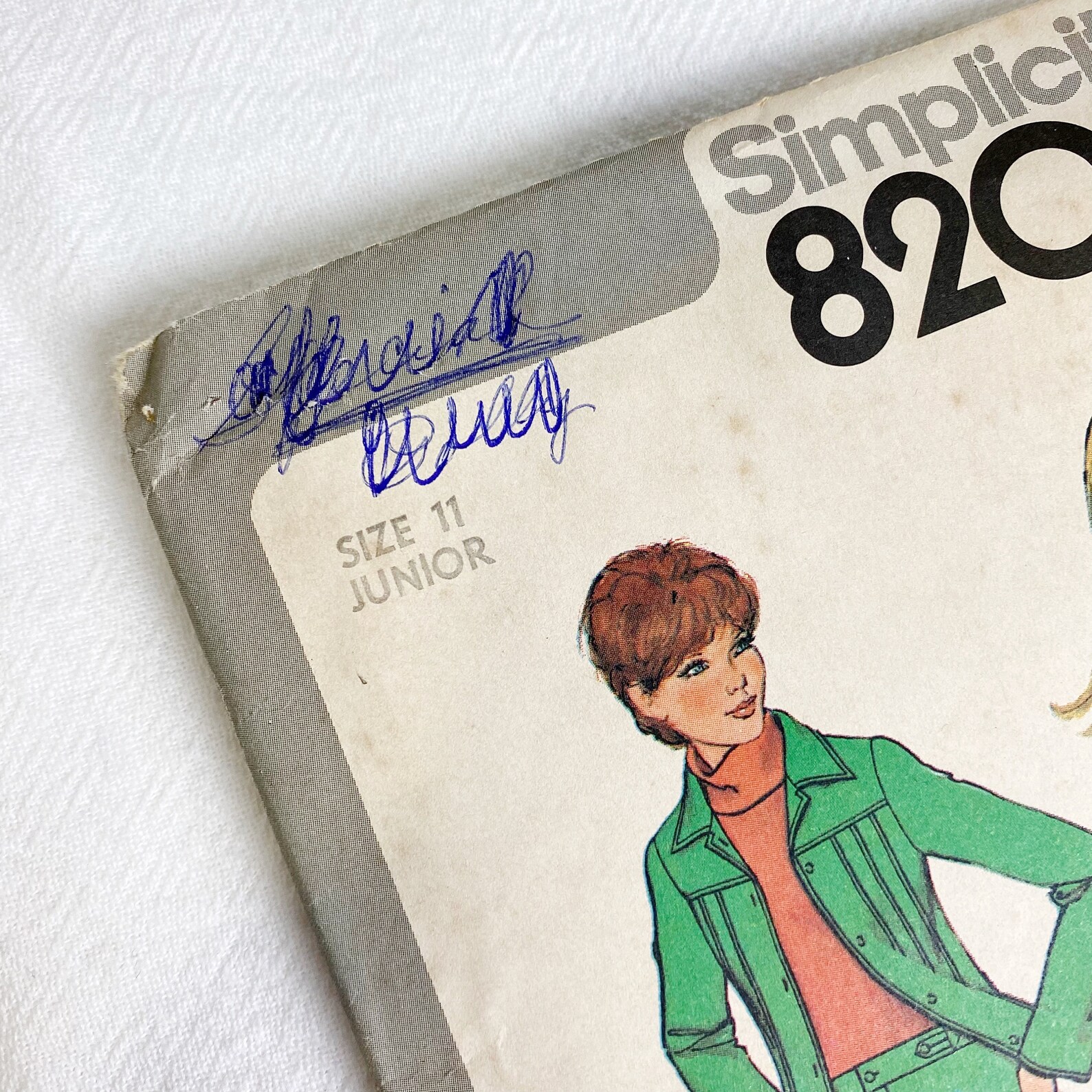 Vintage Ca. 1977 Simplicity 8202 Gaucho & Unlined Jacket or Vest Sewing ...