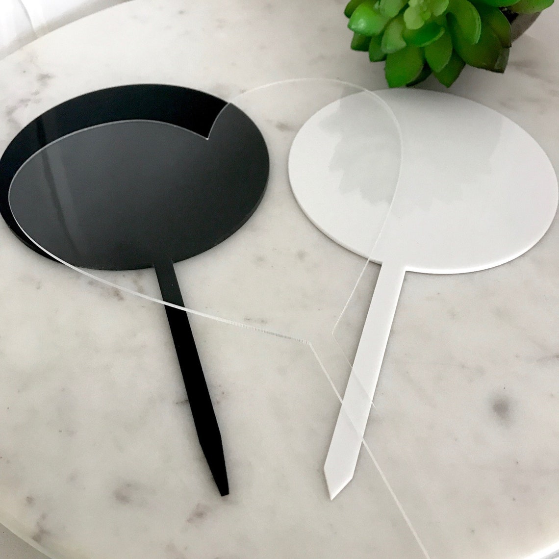 Cake Topper Blank Acrylic Round / Heart / Rectangle - Etsy Australia