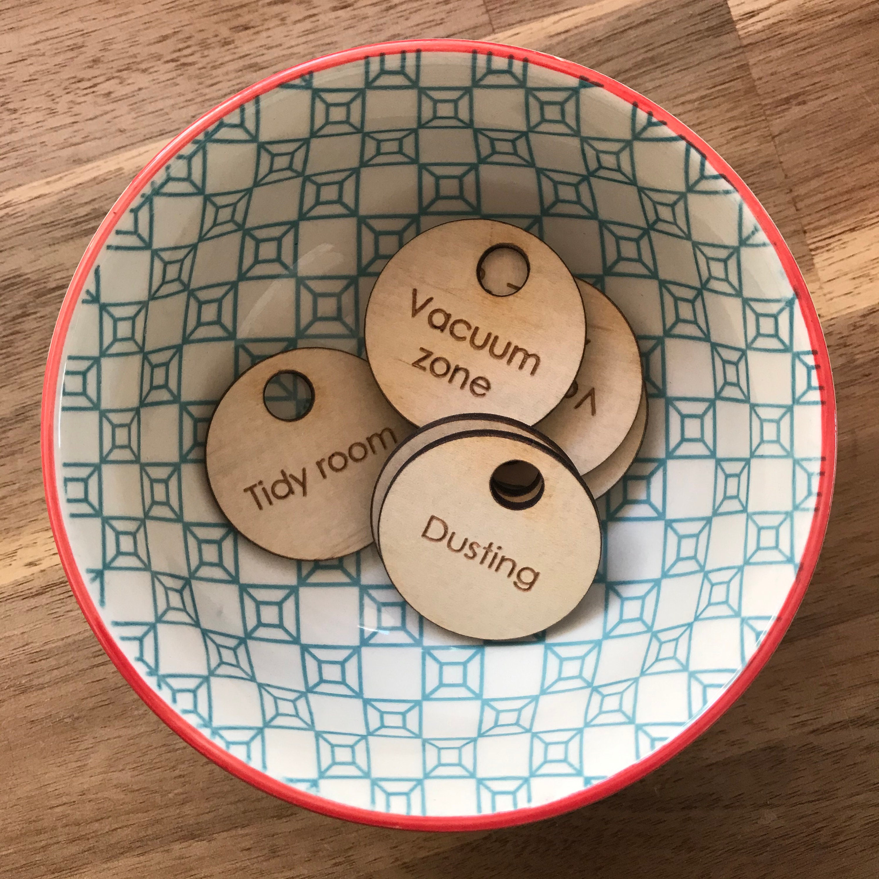 Job Chart - Custom Made - Personalised - Laser Cut - Wood and Acrylic ...