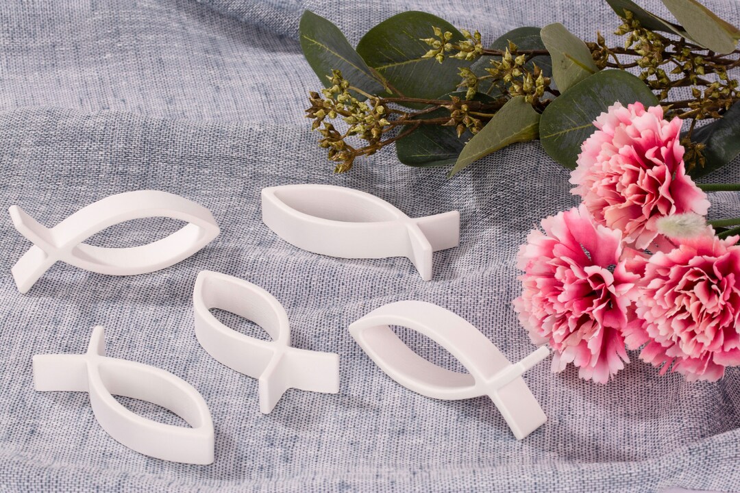 Fish/deco Set for Baptism/communion/confirmation - Etsy