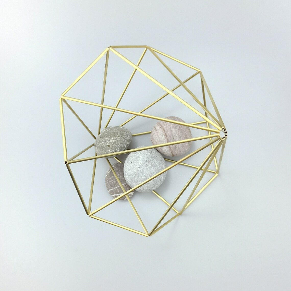 Diamond Desk Decor Geometric Table Centerpiece Modern - Etsy