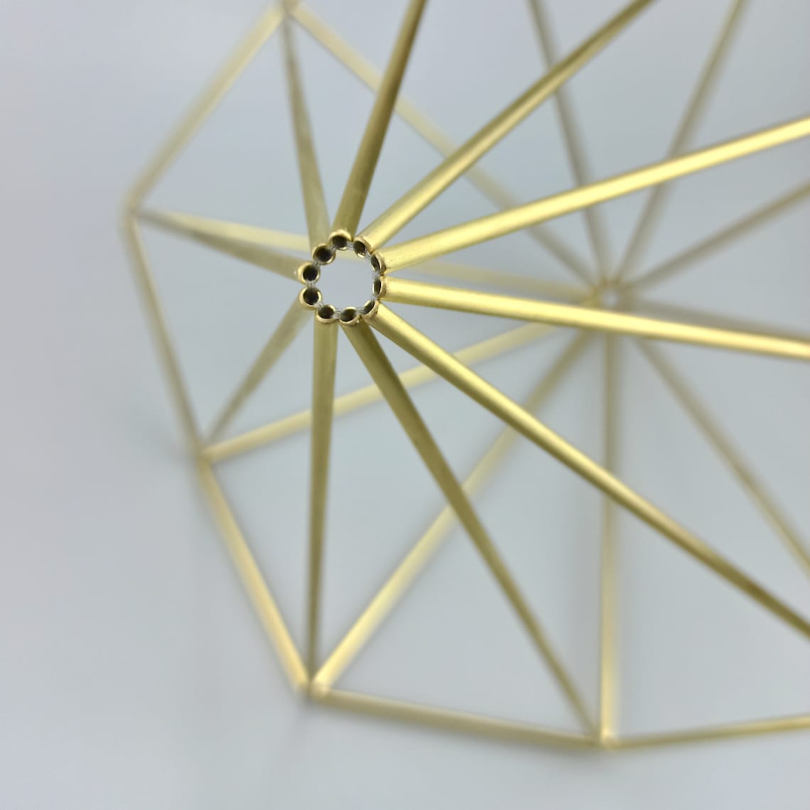 Diamond Desk Decor Geometric Table Centerpiece Modern - Etsy