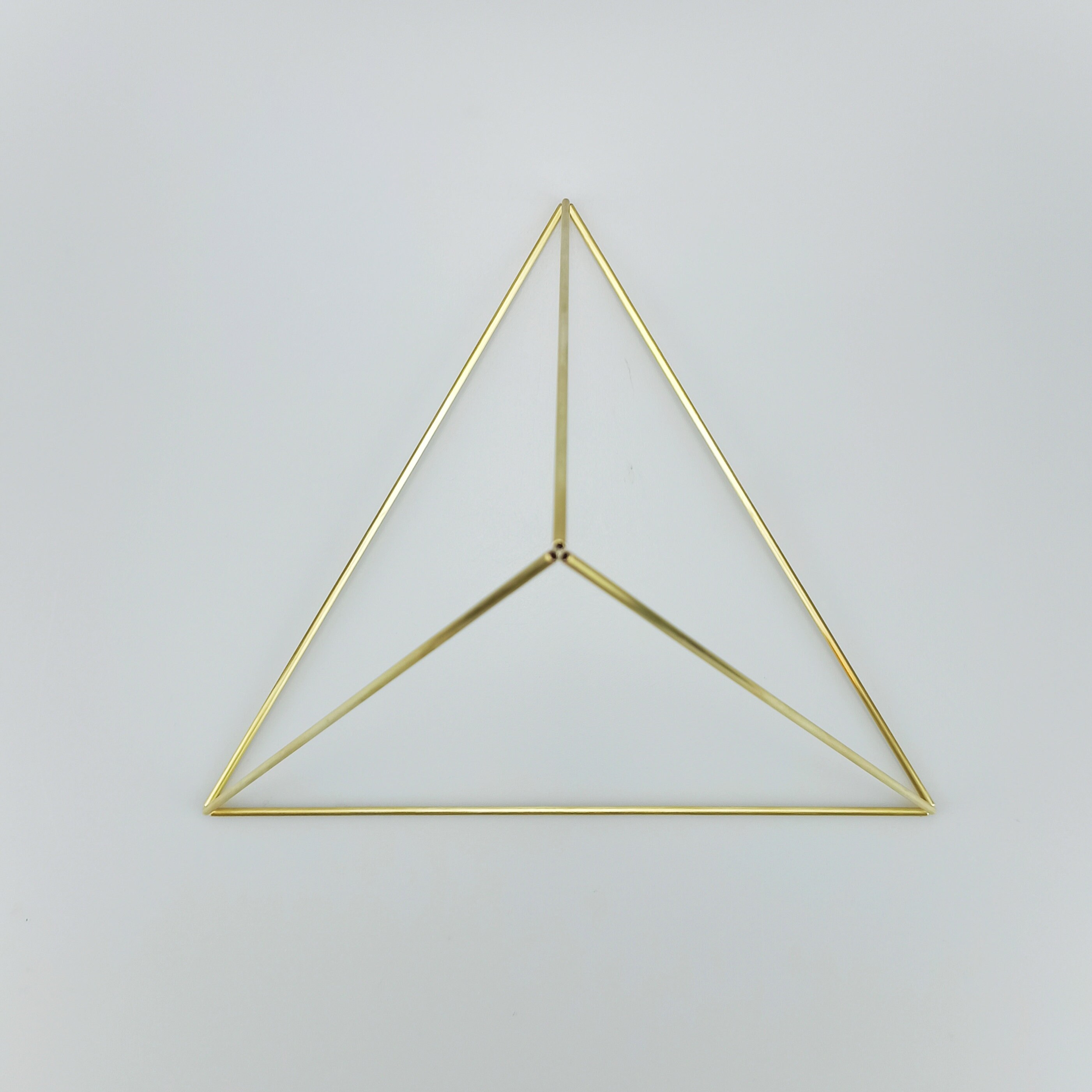 Pyramid Desk Decor Geometric Coffee Table Decor Modern - Etsy