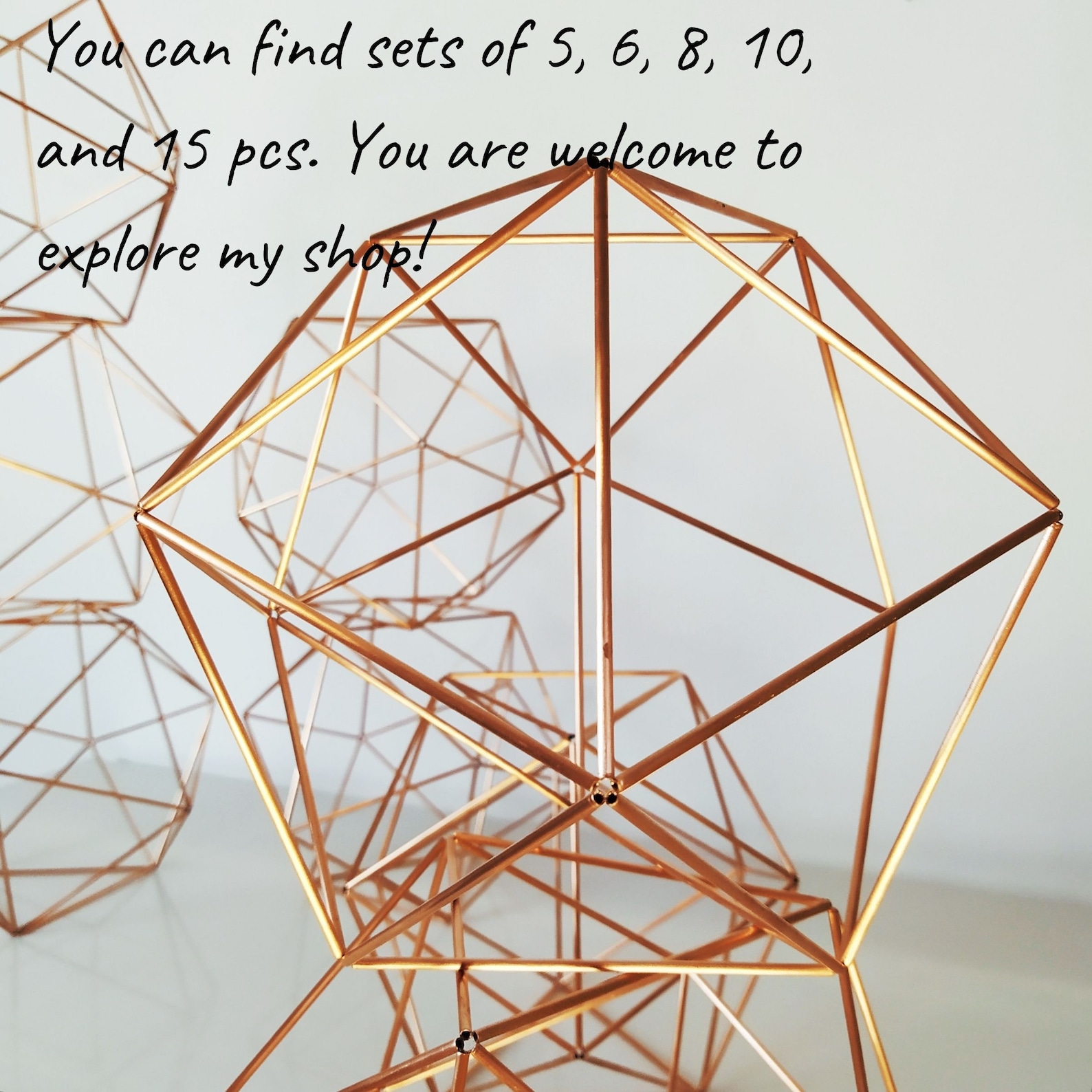 Wedding Centerpiece Geometric Table Décor Sphere - Etsy