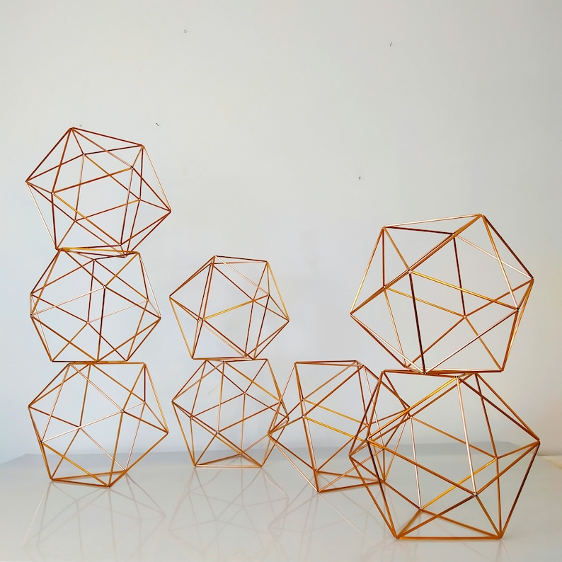 Wedding Centerpiece Geometric Table Décor Sphere - Etsy