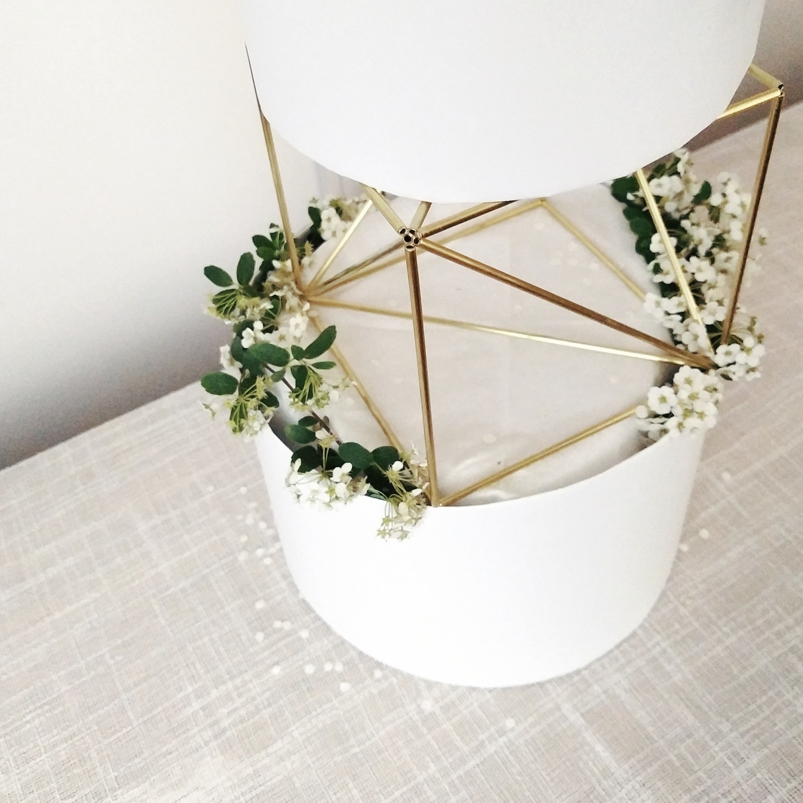 Square Wedding Cake Stand Geometric Cake Riser Modern - Etsy