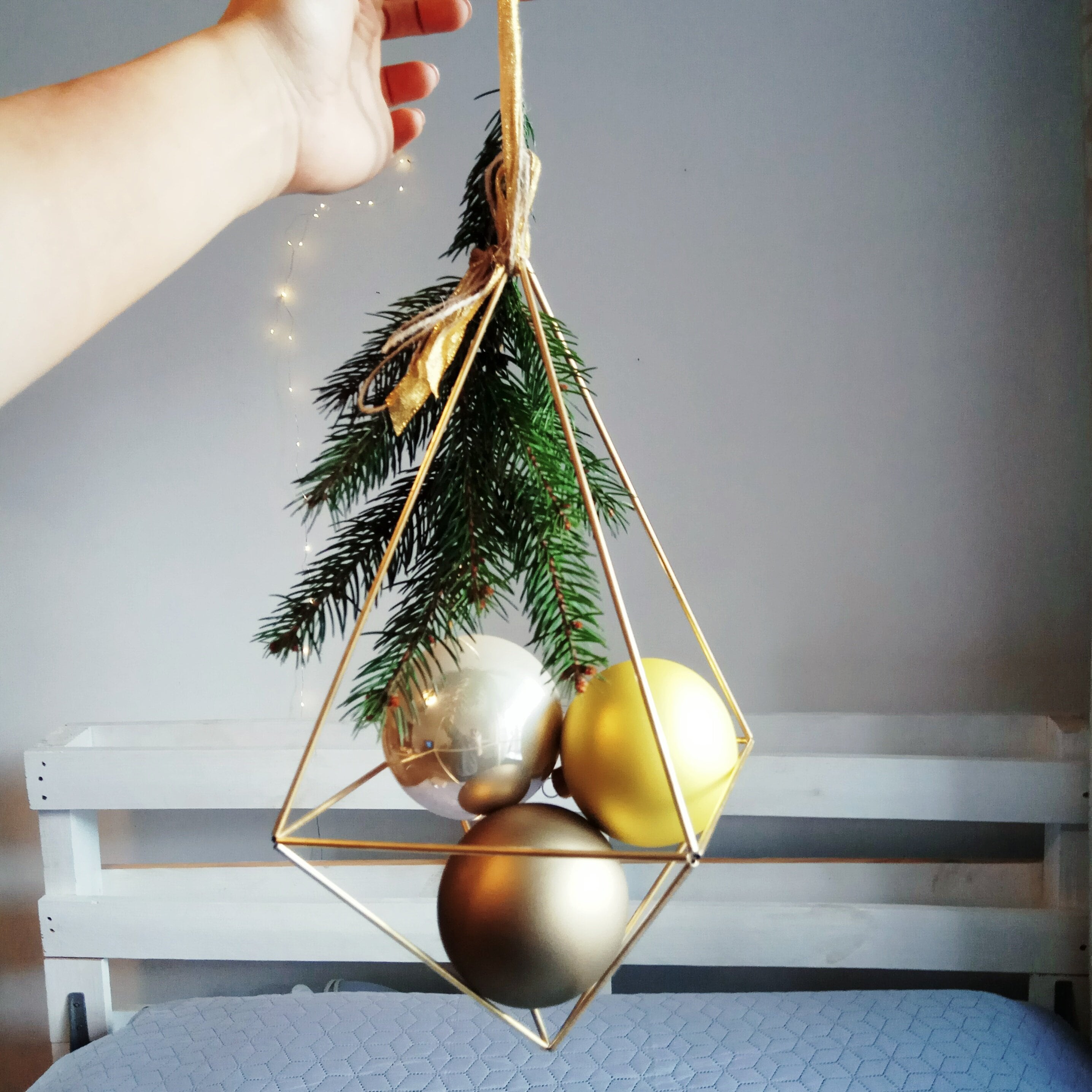 Wedding Hanging Decoration, Pendant Flower Holder, Geometric Wedding ...