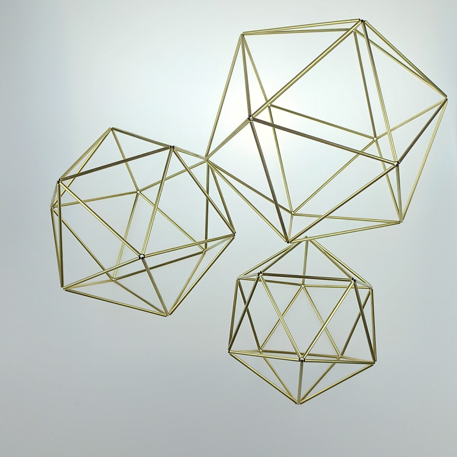 Geometric Table Decor Minimalist Home Decor Himmeli Orb | Etsy