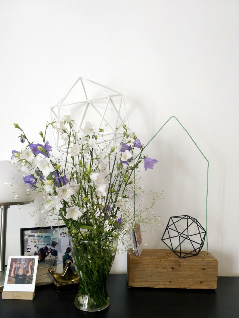 Geometric Table Decor Minimalist Home Decor Himmeli Orb | Etsy