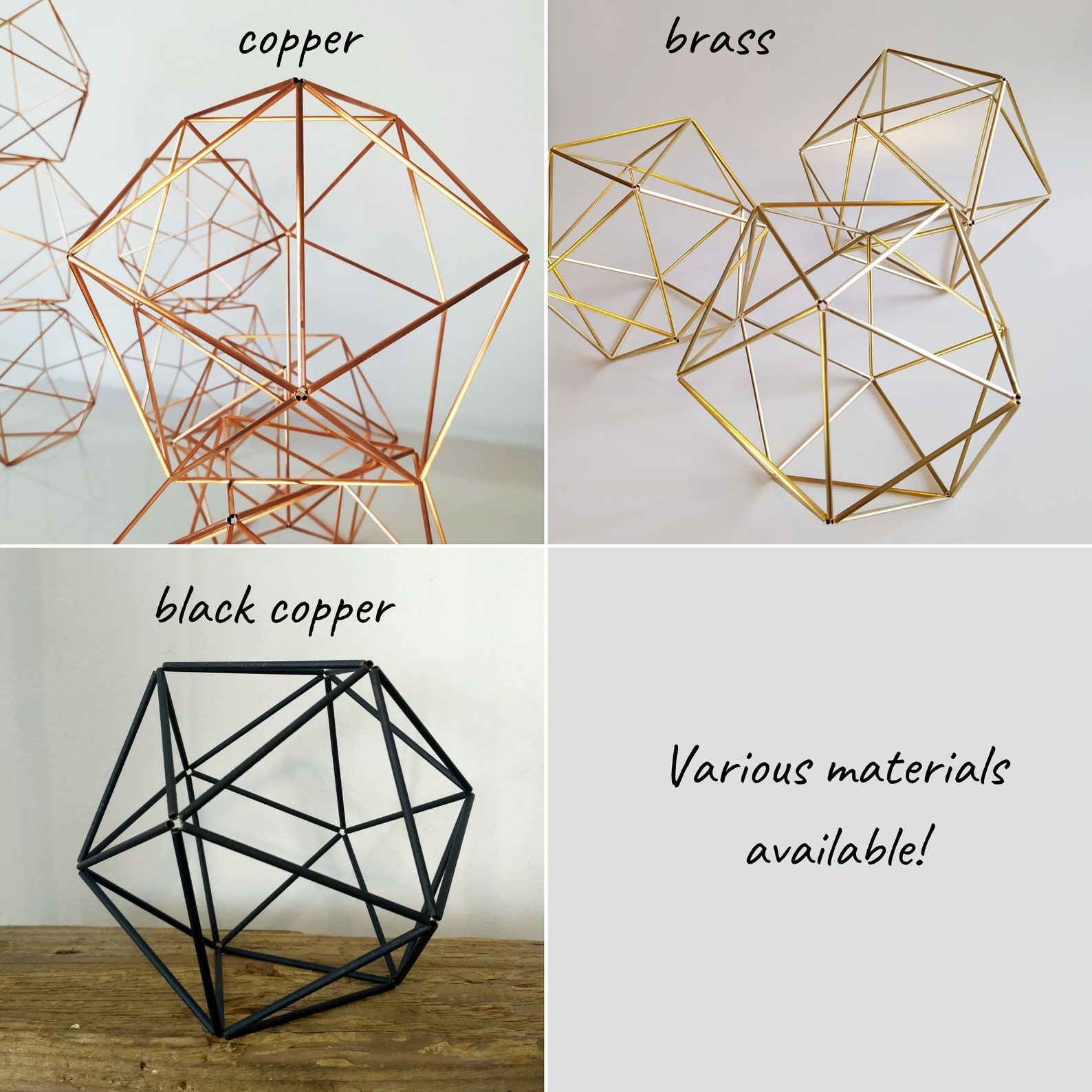 Wedding Centerpiece Geometric Table Décor Sphere - Etsy